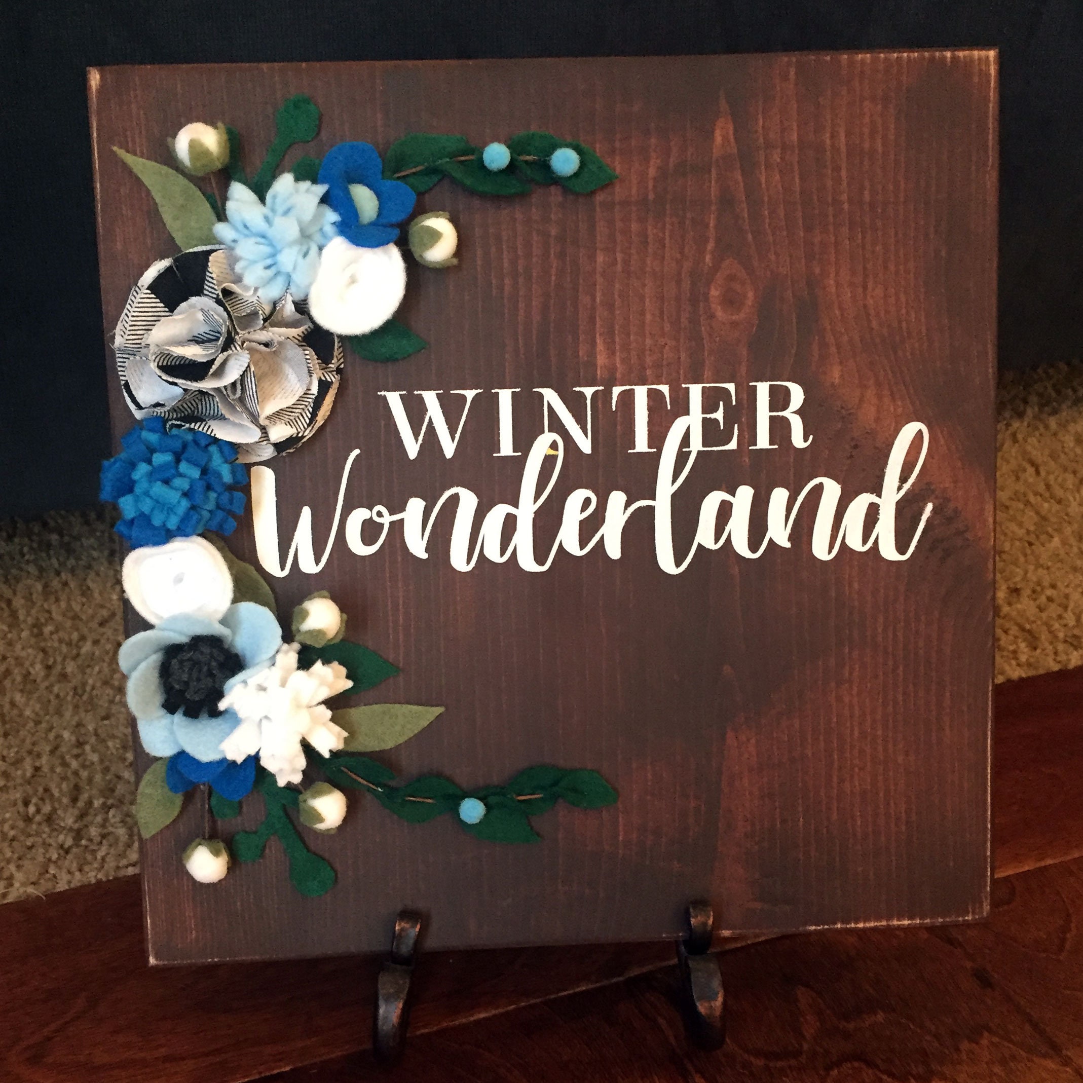 Winter Wonderland Wood Sign Art - Etsy.de