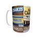 Personalized Coffee Mug Featuring the Name CHARLES in Photos of Signs ...
