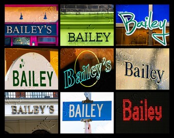 Bailey Name Print - Etsy