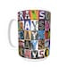 Personalized Coffee Mug Featuring the Name GRAYSON in Sign Letter ...