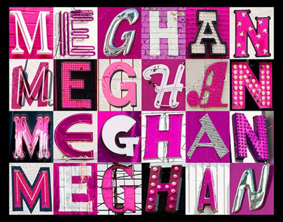 Meghan Name Designs