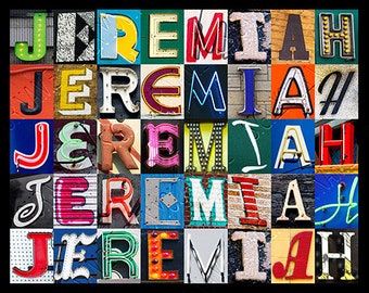 KAITLYN Personalized Poster Featuring Photos of Alphabet - Etsy