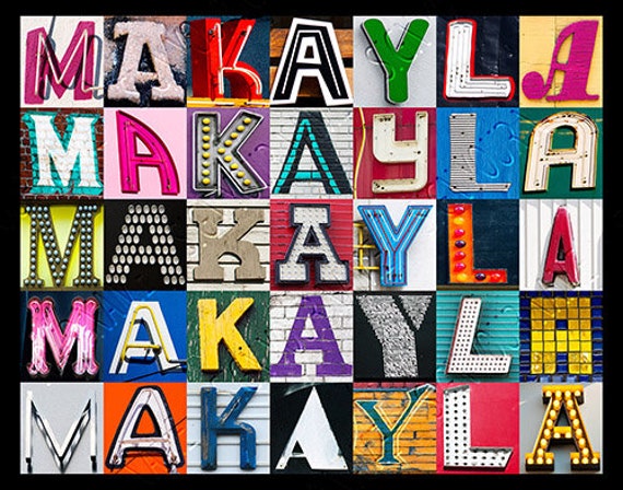 Makayla Name Drawing