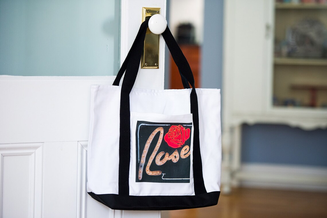 Custom Tote Bags Featuring NAMES in Photo of Actual Signs (if Available ...