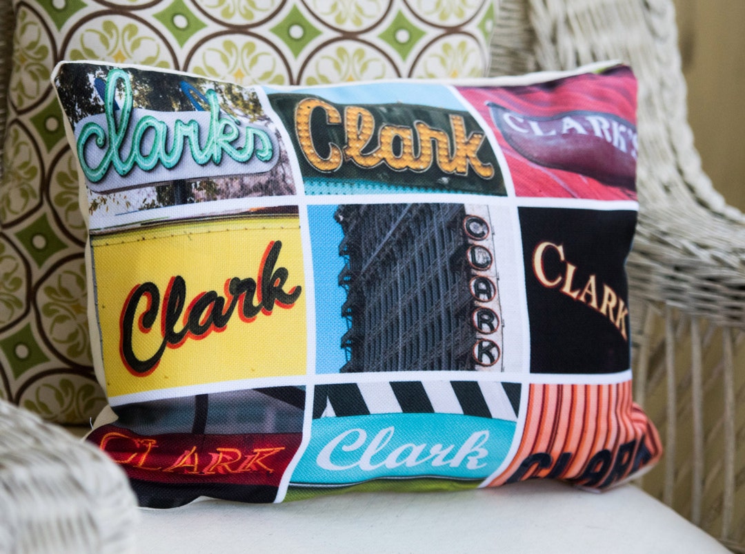 Personalized Pillows Featuring Names in Sign Photos; Custom Couch ...