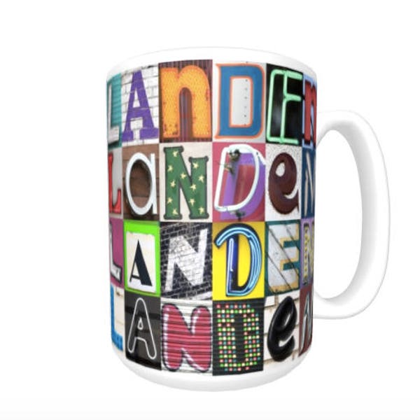 Landen Name Sign - Etsy