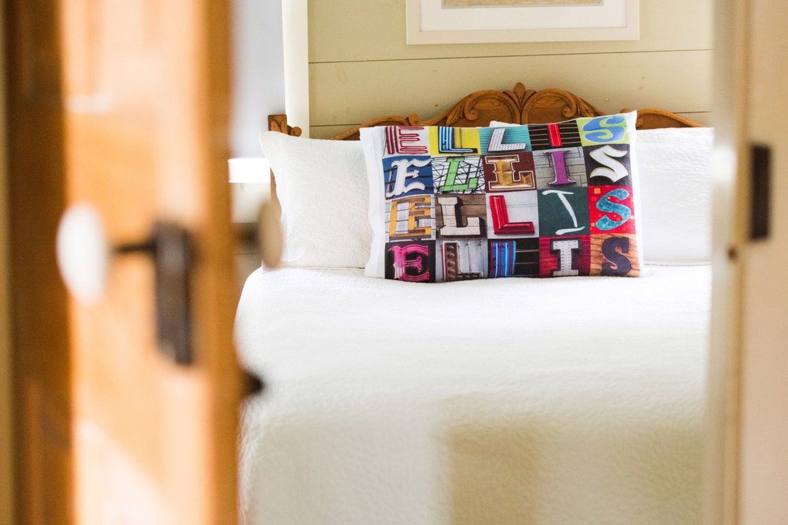 Personalized Pillow Cases Featuring ANY NAME in Sign Letters - Etsy