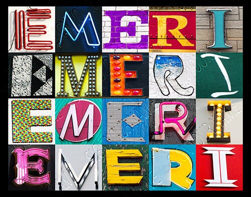 EMERY or EMERI Personalized Poster featuring photos of sign | Etsy