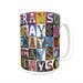 Personalized Coffee Mug Featuring the Name GRAYSON in Sign Letter ...