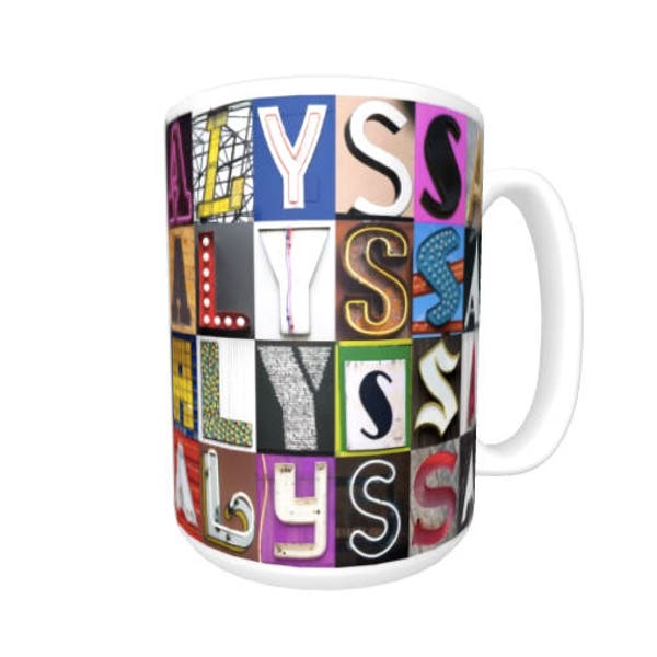 Alyssa Name Sign - Etsy