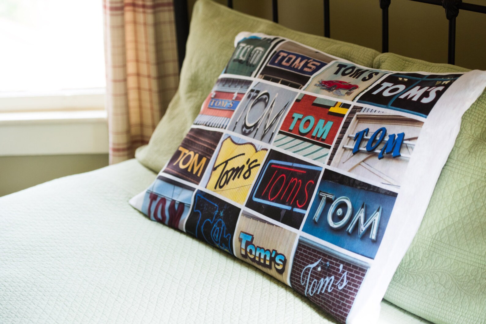 Personalized Pillow Cases Featuring NAMES in Sign Photos - Etsy