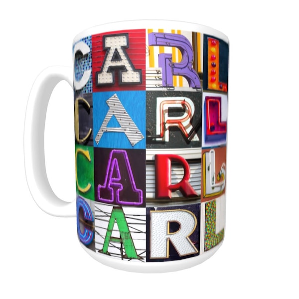 Carl Name Sign - Etsy