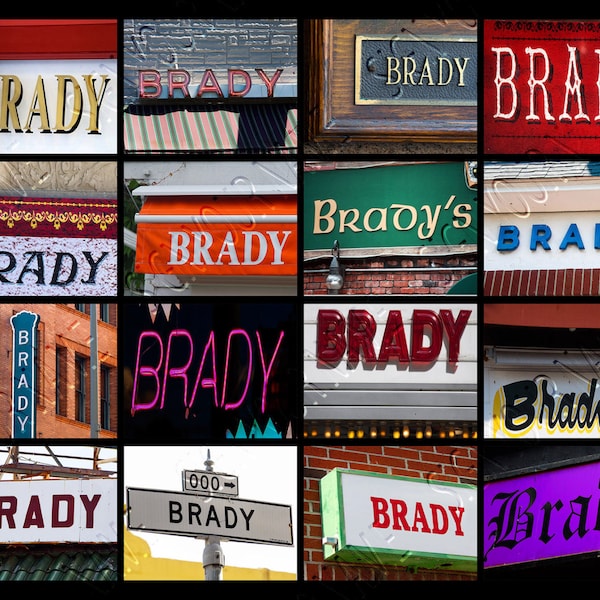 Brady - Etsy
