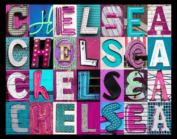 Chelsea Name Art