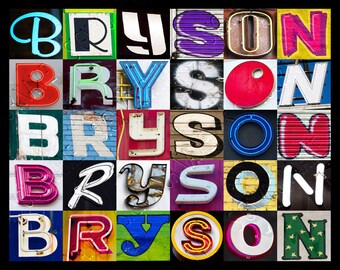 Bryson Name Sign - Etsy