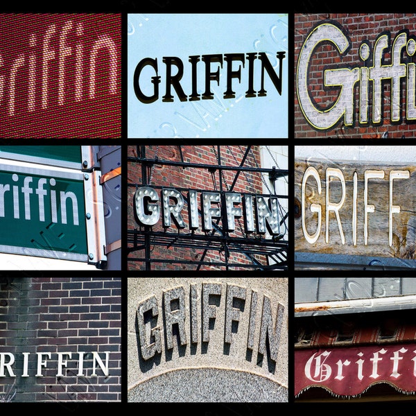 Custom Griffin Print - Etsy