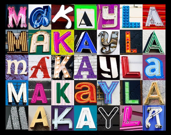 Makayla In Letters