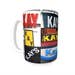 Personalized Coffee Mug Featuring the Name KAY in Photos of Signs ...