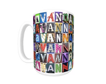 Personalized Coffee Mug Featuring the Name DILLON in Sign - Etsy