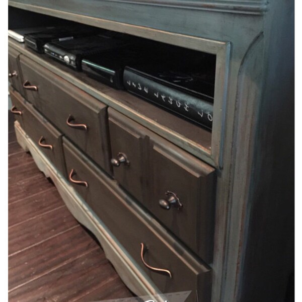 Distressed Tv Stand - Etsy