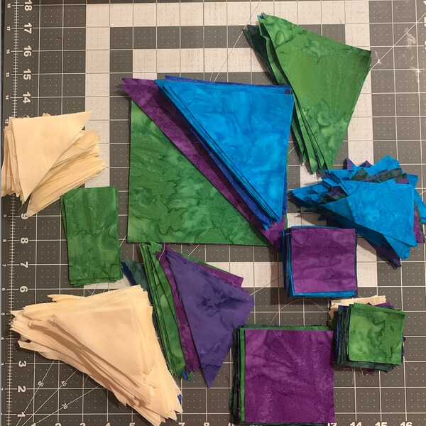 Fabric Scrap Bag - Etsy