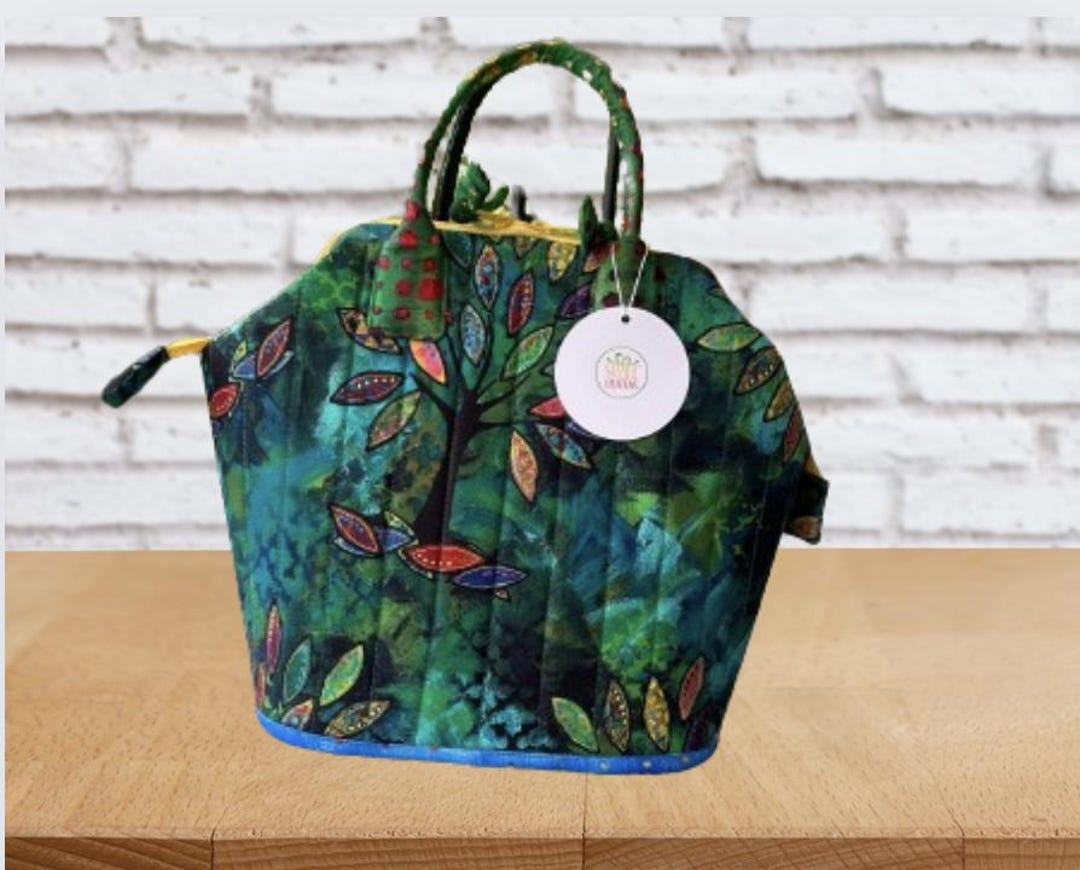 Fall Mini Poppins Bag by Suzife Creations, Handbag, Small Bag, Zipper ...