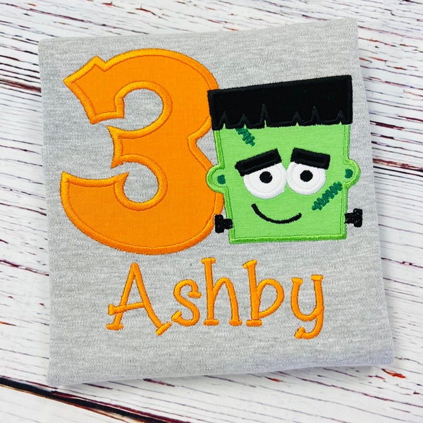 3rd Birthday Shirt Halloween - Etsy