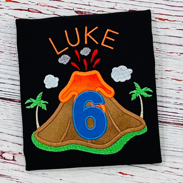 Volcano Boy Shirt - Etsy