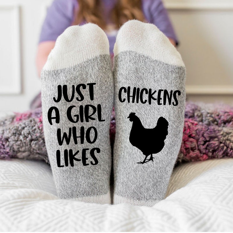 Chicken Socks - Etsy