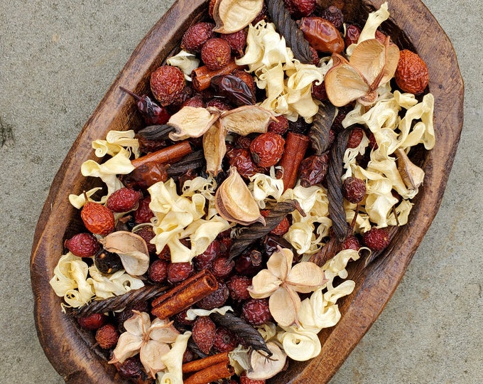 Country Home Potpourri Farmhouse Primitive Blend Rosehips, Berries ...