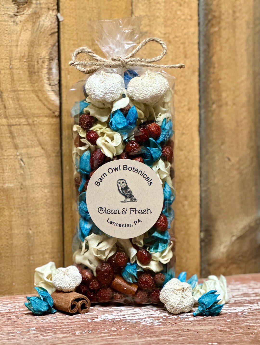 Clean and Fresh Potpourri Handmade Scented Botanicals 3 Cups, 6 Cups ...