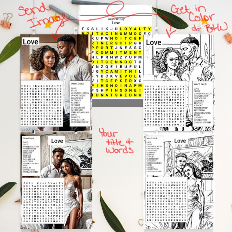 Puzzle Maker Custom Word Search Puzzle Personalized Puzzles for All ...