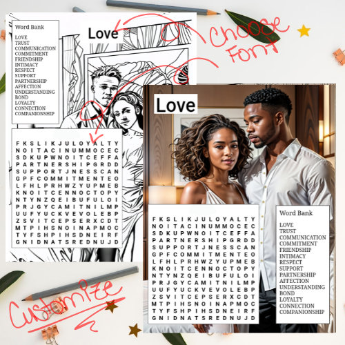 Puzzle Maker Custom Word Search Puzzle Personalized Puzzles for All ...