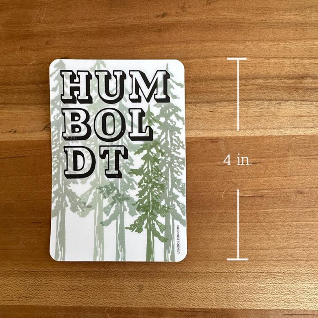 Humboldt Trees STICKER - Etsy