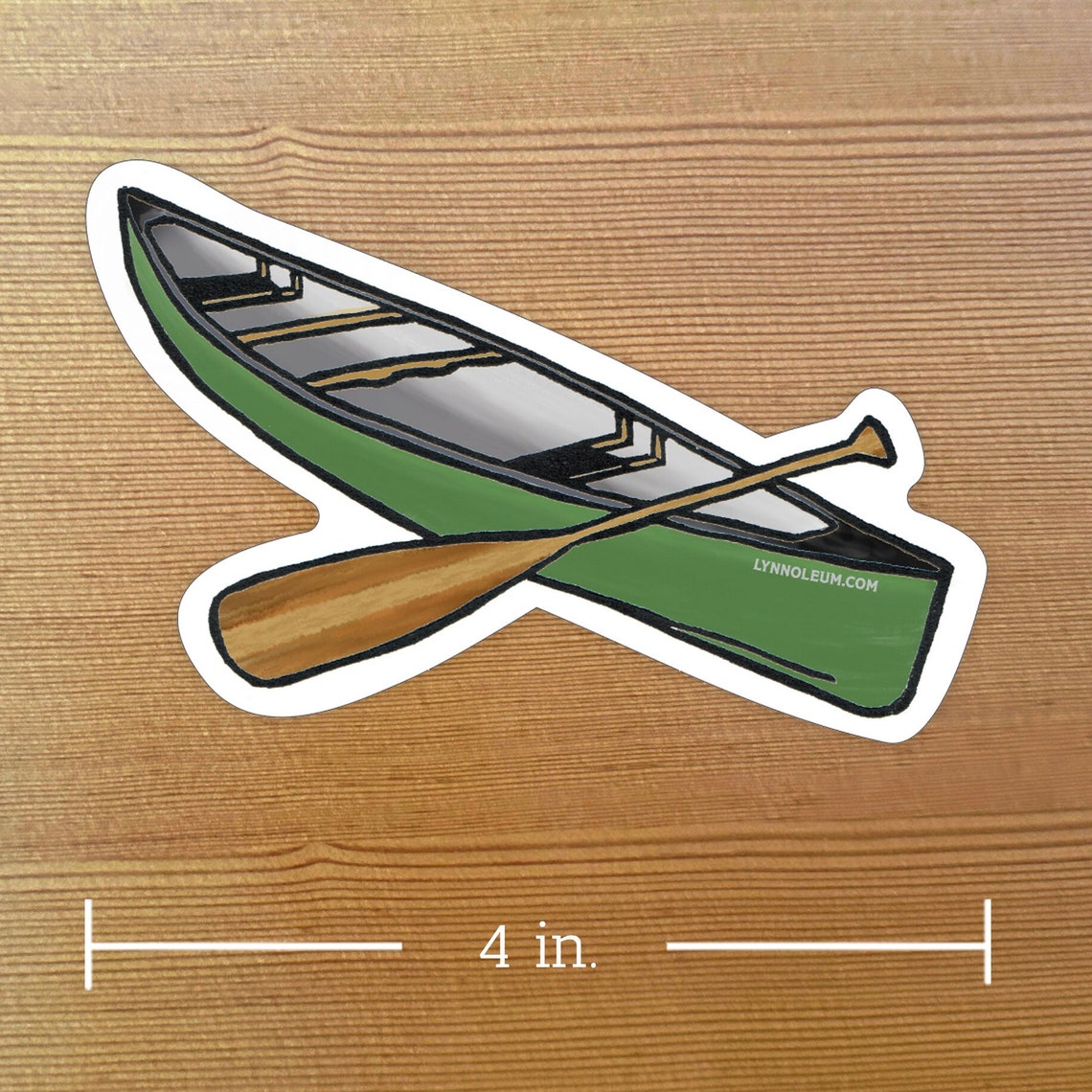 Canoe STICKER - Etsy