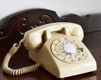 White Telephone - Etsy