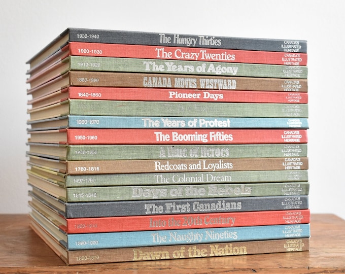 Canada's Illustrated Heritage Book Collection - Set of 16 Hardcover ...