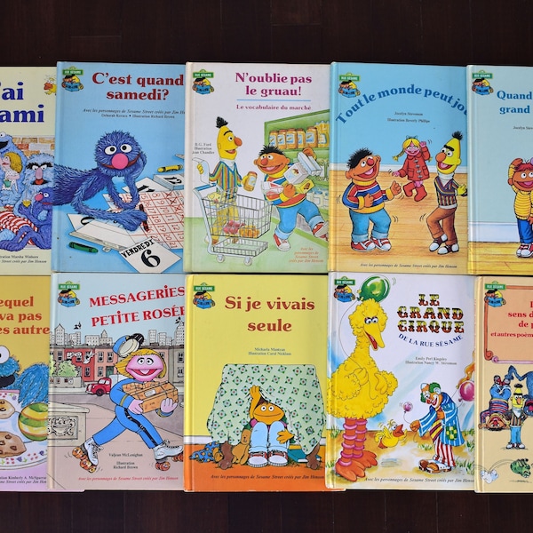 Sesame Street Books - Etsy