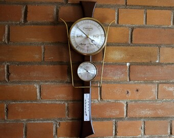 Wooden barometer | Etsy
