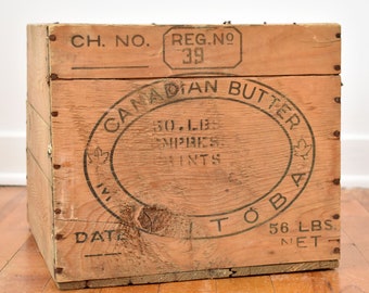 Canadian Butter Box - Etsy