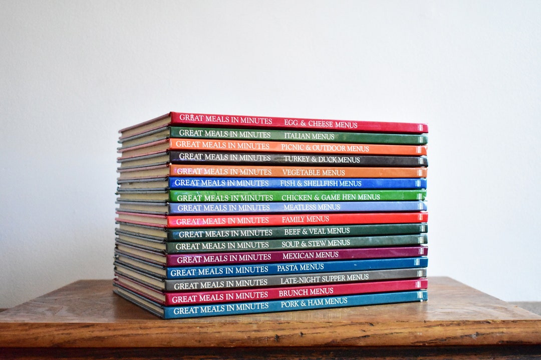 Time Life Cook Books Great Meals in Minutes Set of 16 - Etsy