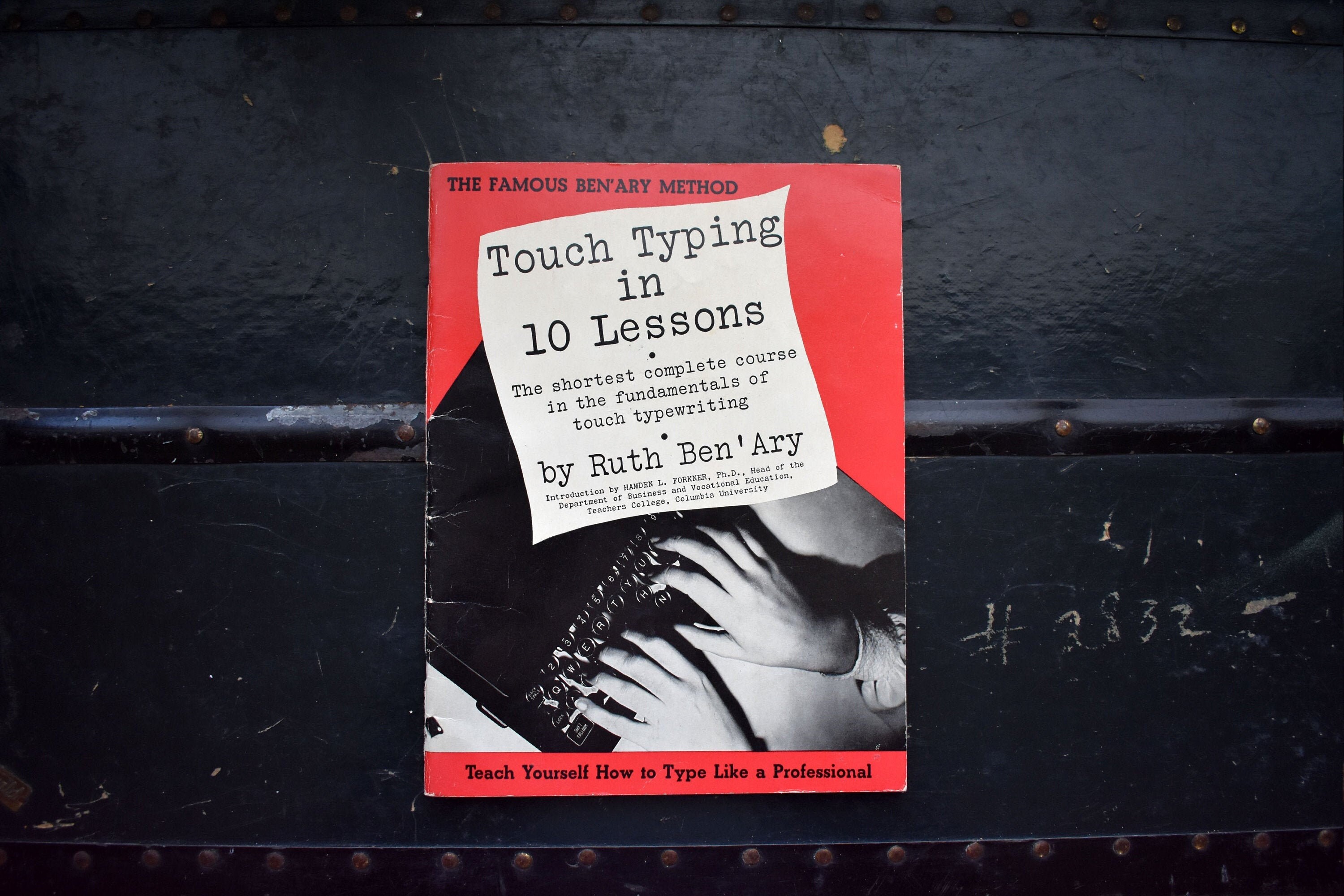 Typewriter Lesson Book Touch Typing in 10 Lessons Learning | Etsy