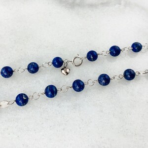 Lapis Lazuli Smooth AAA Natural Genuine Rounds Wrapped W/ 925 Sterling ...