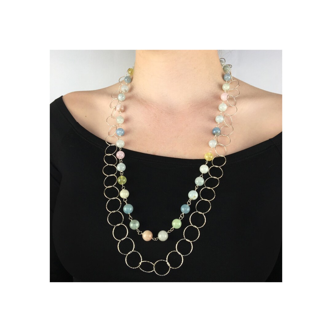 Precious Beryl AAA Smooth Genuine Rounds W/ Attached 925 Sterling ...