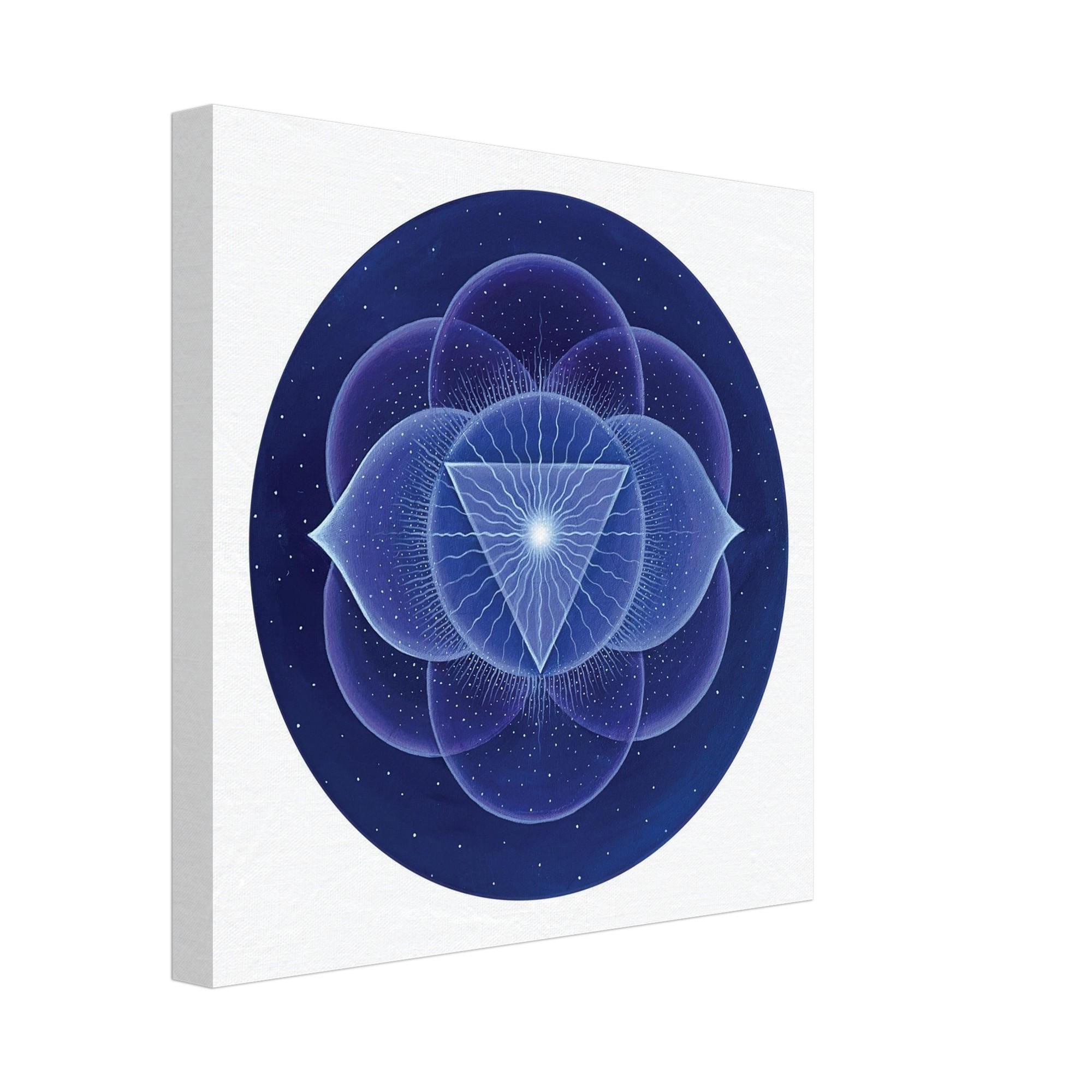 Third Eye Chakra - Ajna Chakra Canvas Print 30x30 Cm / 12x12″ - Etsy