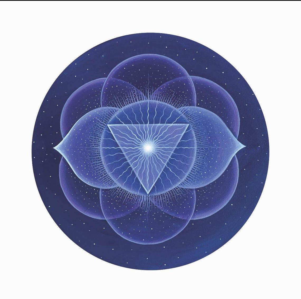 Third Eye Chakra Ajna Print - Etsy