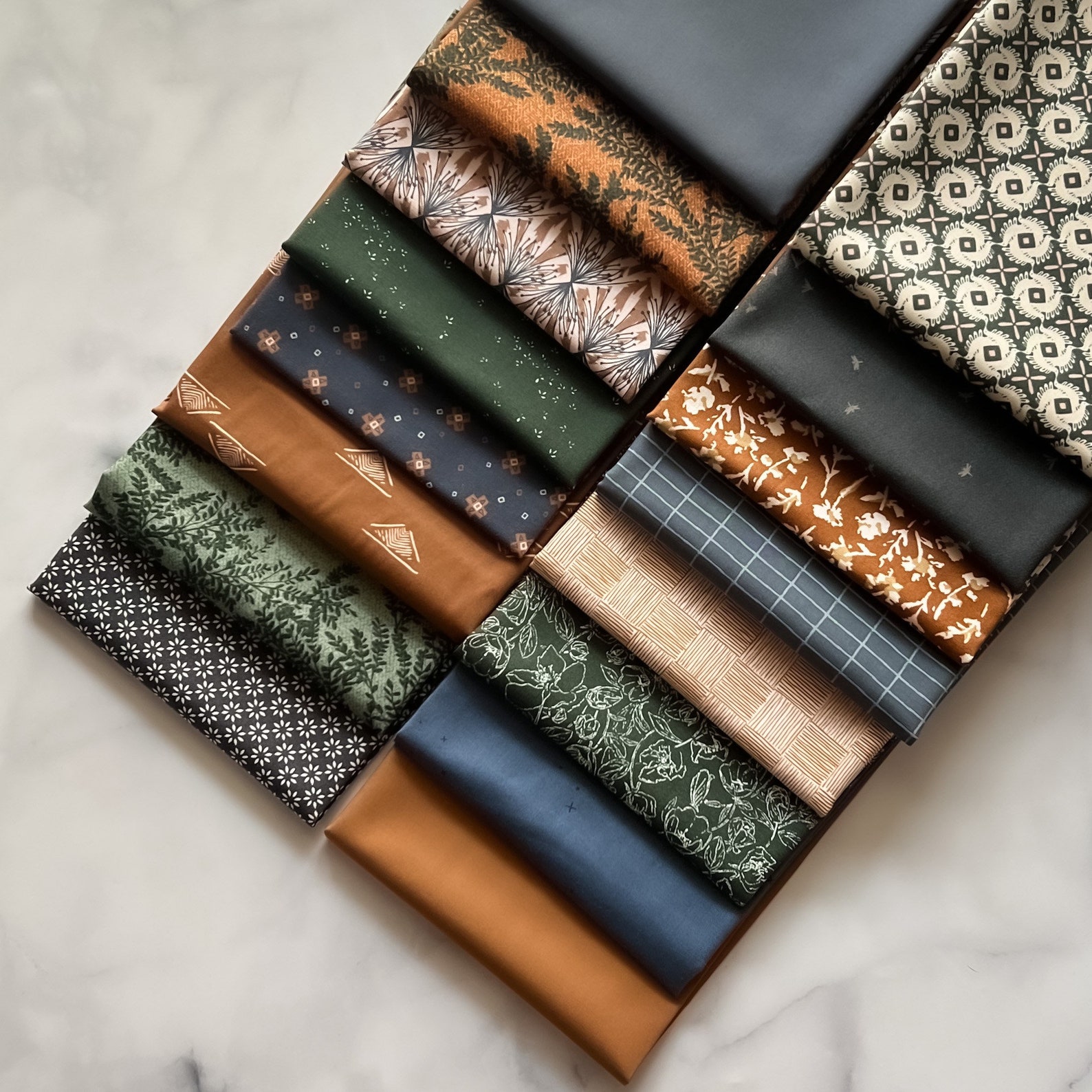 Curated Fat Quarter Bundle 16 Fat Quarters Hand Selected - Etsy