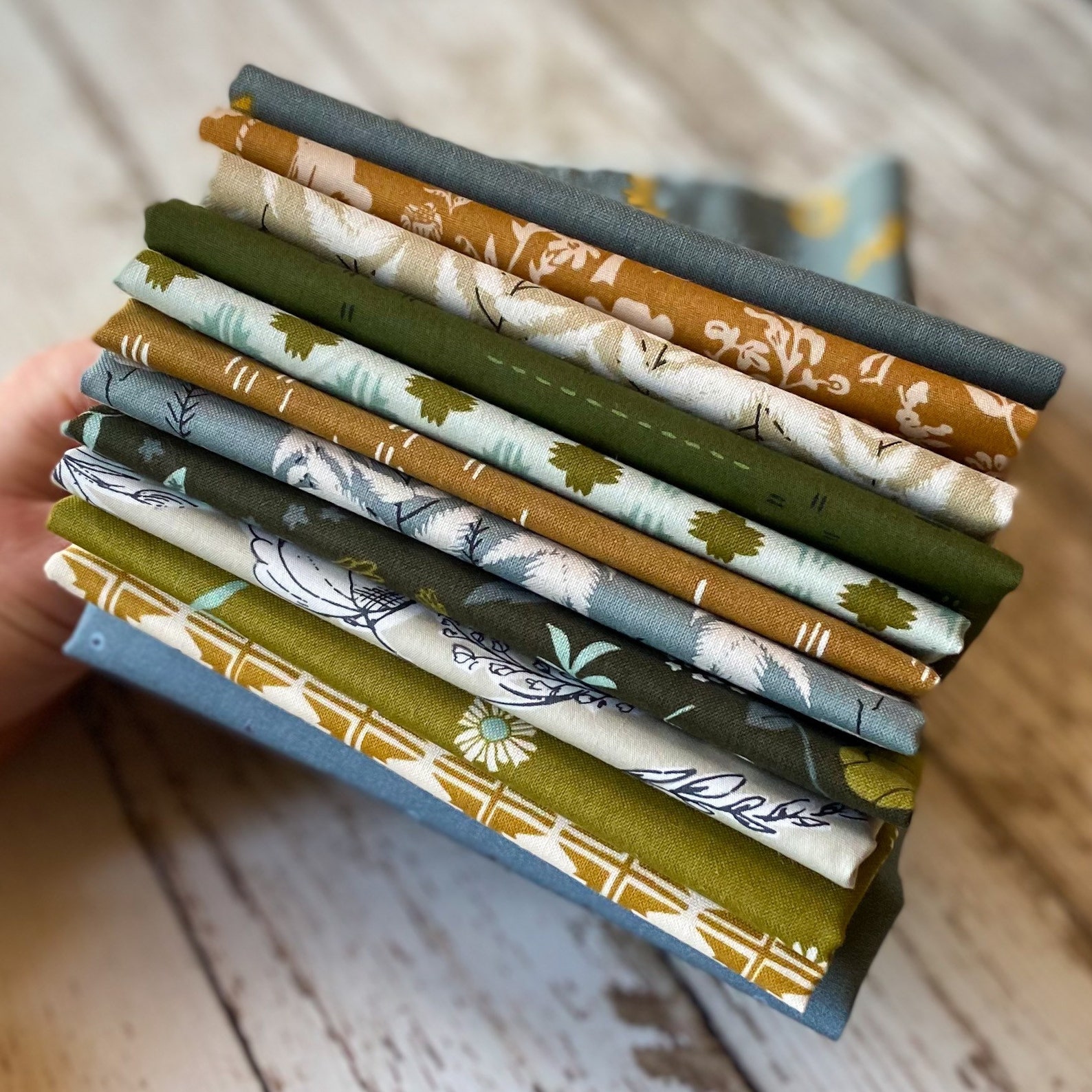 Curated Fat Quarter Bundle 12 Fat Quarters Hand Selected - Etsy