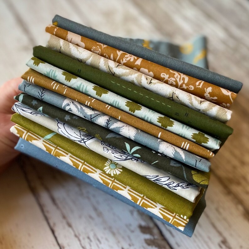 Curated Fat Quarter Bundle 12 Fat Quarters Hand Selected - Etsy