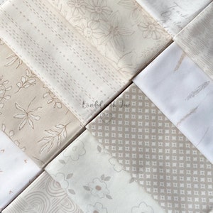 Soften the Volume Half Yard Bundle 10 Low Volume Half Yard Art Gallery Fabrics Low Volume Bundle ...